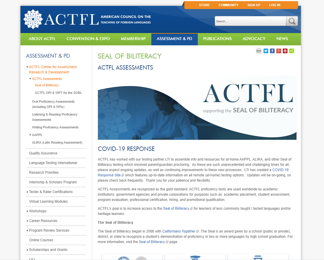 AAPPL Teacher’s Lounge – Language Testing International